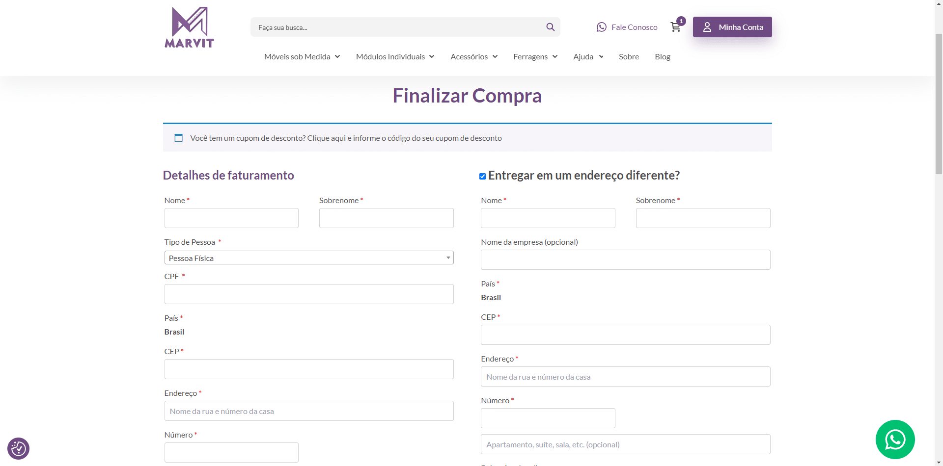 Marcenaria Online: como comprar Móveis sob Medida na Marvit?